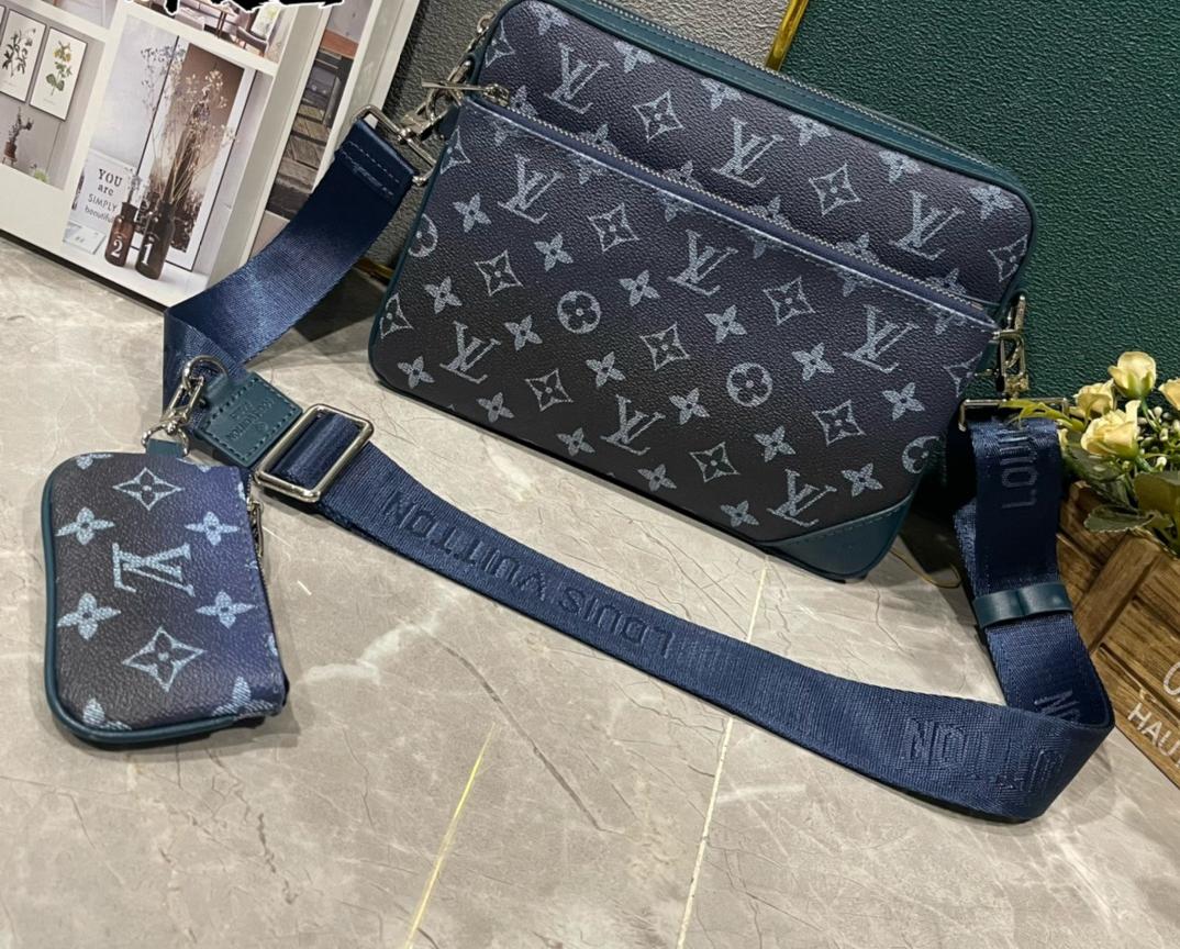 2 Colors - Men's Gradient Messenger Bag – Natasha